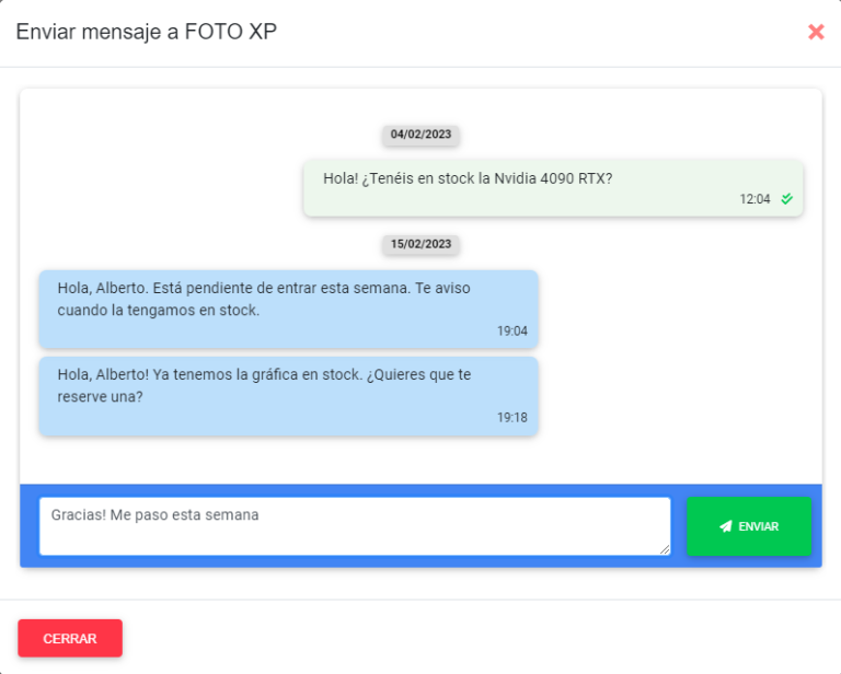 Así funciona el "Chat" con el que puedes contactar con tus Clientes ...