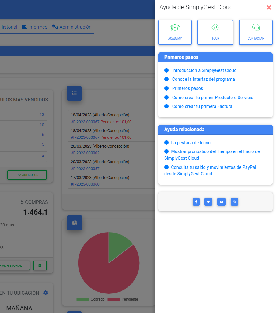 Cómo obtener Ayuda en SimplyGest Cloud | SimplyGest Cloud Academy